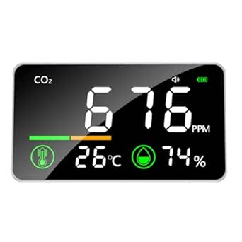 Amazon.co.jp: TOMONARI トモナリ NDIR式 二波長式 CO2モニター 二酸化炭素測定器 : DIY・工具・ガーデン