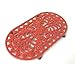 Amazon.com: Red Oval Shaped Cast Iron Trivet: Home & Kitchen
