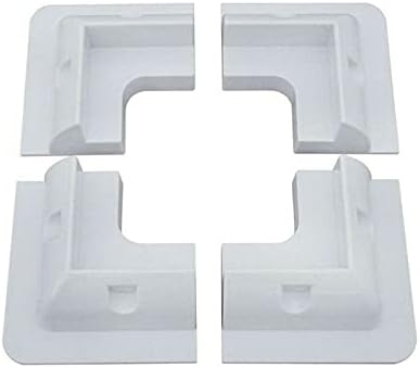 Solar Panel Bracket, 4-6pcs ABS Plastic Solar Panel Bracket, Corner ...