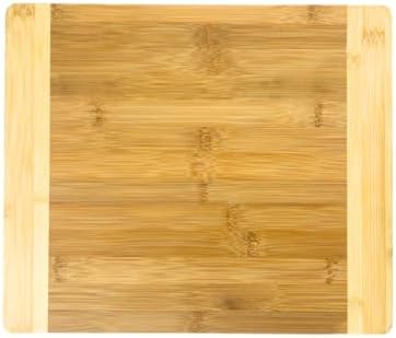Amazon.com: BambooMN Small Premium Bamboo Serving and Cutting Board ...