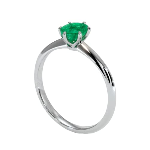 QUARA Gems Natural 5 Ratti Emerald Ring Original Certified Panna Ratan ...