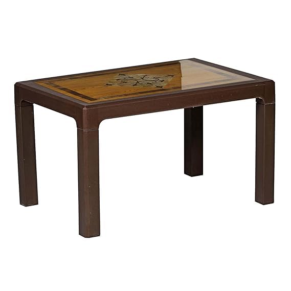 Cello Odyssey Big + Plastic Center Table (Brown) : Amazon.in: Home ...