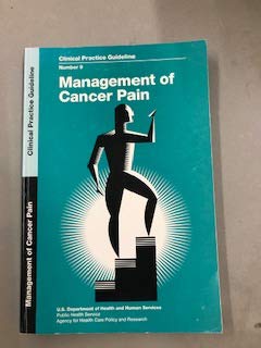 Amazon.com: Management of Cancer Pain: Clinical Practice Guideline ...