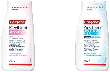 Colgate Dentifrice sensible PreviDent, 100 ml + dentifrice Colgate PreviDent Booster Plus 5000 ...