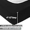 Amazon.com: Box Spring Cover Twin/Twin XL Size - Jersey Knit & Stretchy ...