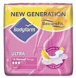THREE PACKS of BodyForm Ultra Normal Wings x 14 : Amazon.co.uk: Health ...