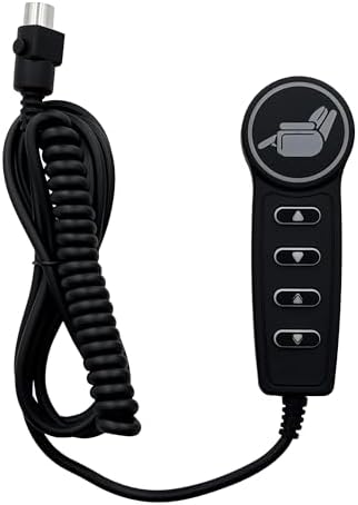 Amazon.com: Dlfeue 4 Button 5 Pin Remote Hand Control with USB A C ...