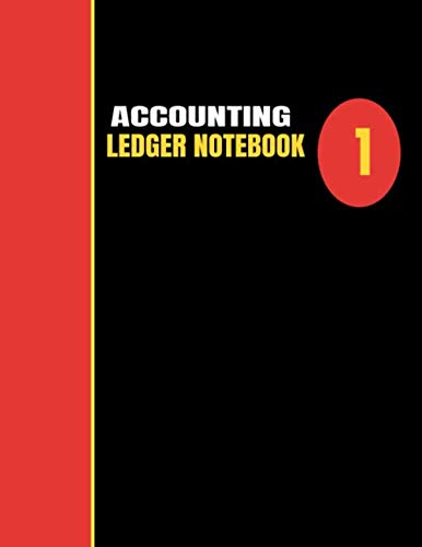 accounting ledger notebook 1: , Notebook, to register accounts, partner ...