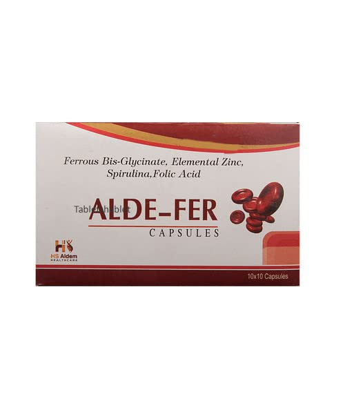 Alde-Fer - Strip of 10 Capsules : Amazon.in: Health & Personal Care