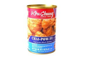Amazon.com : Wu Chung Chai-Pow-Yu (Vegetarian Mock Abalone) - 10oz [ 24 ...