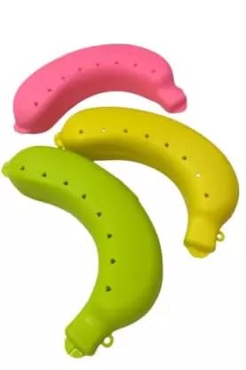 Buy DOVEAZ Plastic Fruit Banana Case,Banana Case Cover Container Box ...