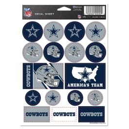 Amazon.com: WinCraft Dallas Cowboys Vinyl Sticker Sheet 5"" x 7 ...