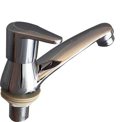 Spazio Stainless Steel Vignette Collection Pillar Cock Fitting Quarter ...