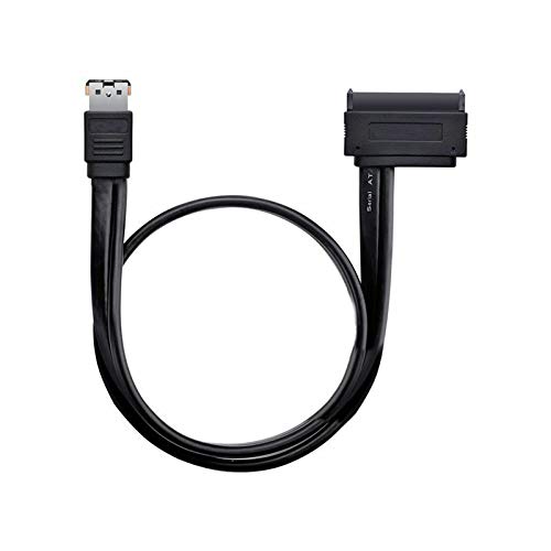 2X(Power Esata (eSATAp) to Sata Cable Dual Power USB 12V 5V Combo to 22 ...
