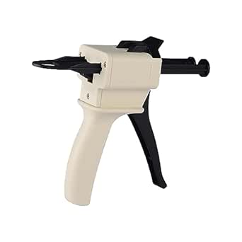 Amazon.com: EASYTODENTA Dental Impression Mixing Dispenser 50ml Dispensing Gun Kit 1:1/2:1 for ...