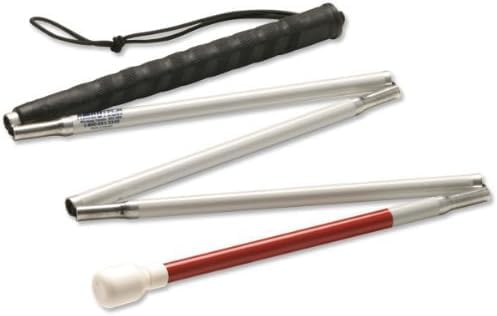 Amazon.com: Ambutech Mobility Walking Cane: Folding Aluminum Cane ...