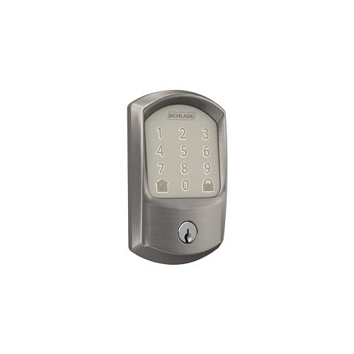 Snapklik.com : Schlage BE489WB GRW 619 Encode WiFi Deadbolt Smart Lock ...