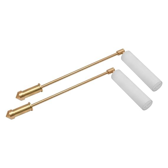 Buy Vastu Vardan Brass Dowsing L Rods Pair with Plastic Handle | Aura ...