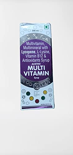 Austro Multivitamin syrup 200ml Combo of 3 : Amazon.in: Health ...