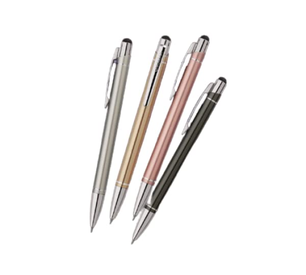 Unomax Radium Stylus Premium Metal Body Ball Point Pen with Jet Ink ...