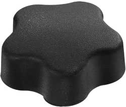 Amazon.com: DimcoGray Black Thermoplastic 5 Lobe Fluted Soft Feel Knob Female, Brass Insert: 1/4 ...