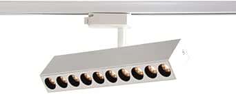 BRILLRAYDO 20W LED L Type Rail Track Light(Fits Lightolier Type Track ...