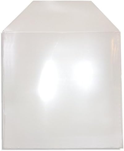Amazon.com: Maxtek 50 Pieces Clear Transparent CPP Plastic CD DVD ...