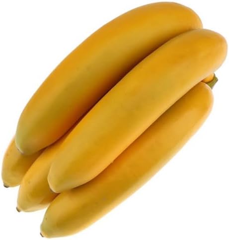 Amazon.com: CLESDF 3 Heads Fake Bananas Prop, Artificial Plastic Banana ...