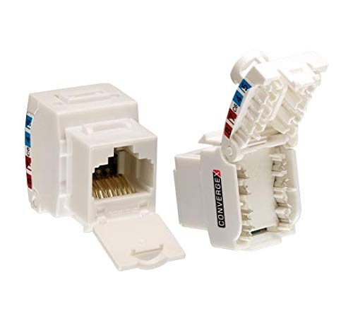 Digisol DGC-KS6UWH-A CAT6 Toolless Keystone IO Jack UTP Ethernet Cable : Amazon.in: Computers ...