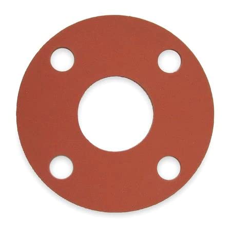 Amazon.com: Gasket, Full Face, 2 1/2 in, SBR, Red : Industrial & Scientific