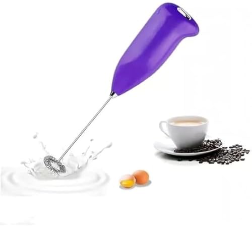 Milk Frother Hand Mixer, Electric Whisk & Coffee Frother Handheld Foam ...