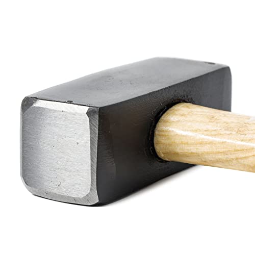 Snapklik.com : 10 Inch Stone Carving Hammer Hardened Steel Mallet For ...
