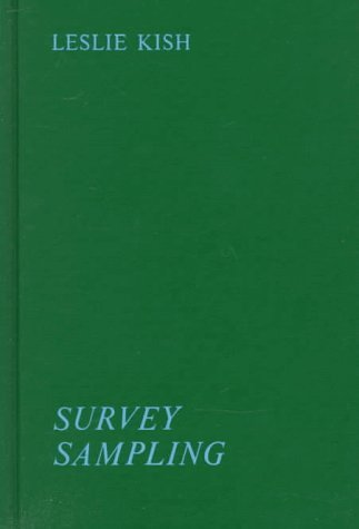 Survey Sampling by Leslie Kish (1965-01-30): Leslie Kish: Amazon.com: Books