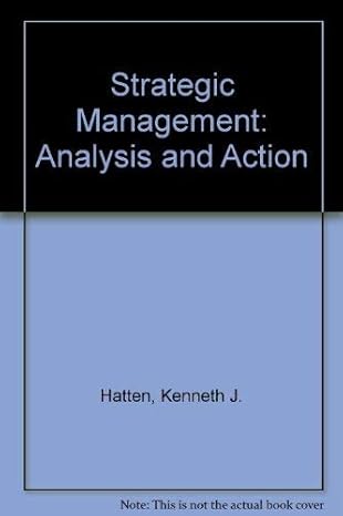 Amazon.com: Strategic Management: Analysis and Action: 9780138506940 ...