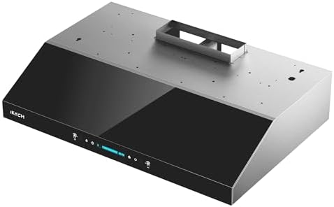 Amazon.com: Under Cabinet Range Hood 30 Inch with Voice/Gesture/Touch Control, 900 CFM Kitchen ...