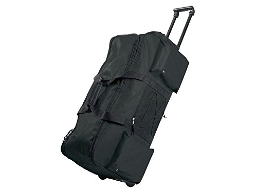 TOPMOVE Trolley Bag Black : Amazon.co.uk: Fashion
