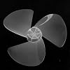 Amazon.com: CHICTRY 16 Inch Fan Blade 3 Leaves Plastic White Fan Blade ...