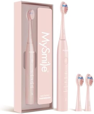 Amazon.com: Sonic Electric Toothbrush for Adults with 5 Toothbrush Replacement Heads, 3 Brushing ...