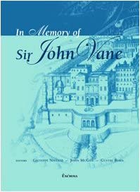 In Memory of Sir John Vane: Amazon.co.uk: 9788895688008: Books