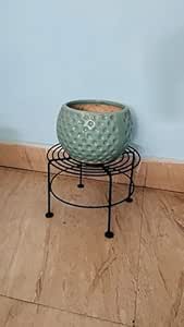 Beautiful Round Pot Stand : Amazon.in: Garden & Outdoors