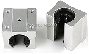Amazon.com: SBR25 SBR25UU 25mm Linear Ball Bearing Block CNC Router ...