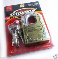 SHOPEE Padlock Model No.C3-60H With 4 unique keys - Anbound (Antique ...