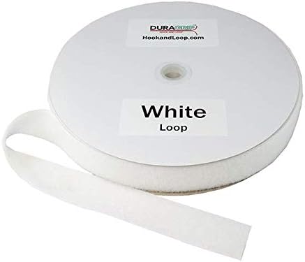 Amazon.com: DuraGrip® Brand - 2" White Loop Sew-On | Loop Side Only ...