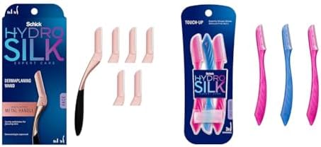 Amazon.com: Schick Hydro Silk Dermaplaning Wand for Face with 6 Refill ...