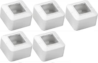 Modular Switchboard Enclosure, 2 Module, Glossy Premium, Brass Nuts ...