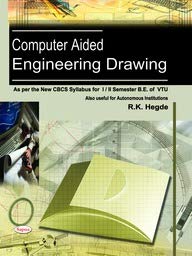 Amazon.in: Buy Computer Aided Engineering Drawing For 1 & 2 Sem Be: Vtu ...