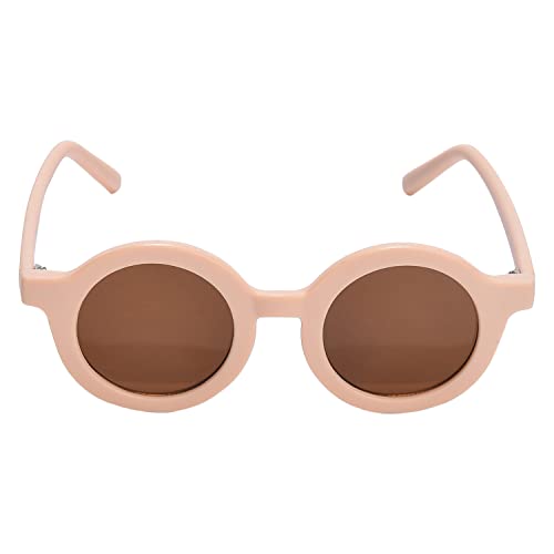 Buy Haute Sauce Peach colour Round Sunglasses for Women & Girls ...