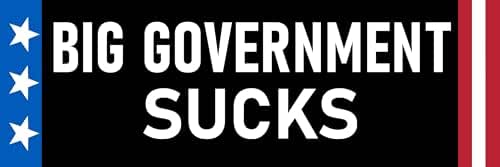 Amazon.com: Big Government Sucks Sticker 3x9 Anti Government Stickers ...