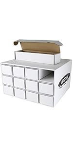 Amazon.com: BCW 5ct Monster Box Trading Card Storage Box | Holds 3200 ...
