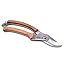 Amazon.com : BUGUI Wood Handle Pruning Shears, SK-5 Steel Blade, 1-inch ...